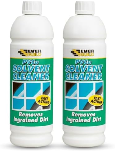 Everbuild PVCu Solvent Based Cleaner, 1 Litre : Amazon.co.uk: DIY & Tools
