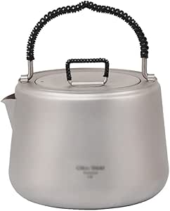 Amazon.com: Tea Kettle 1.4 L Titanium Kettle with Filter Outdoor ...