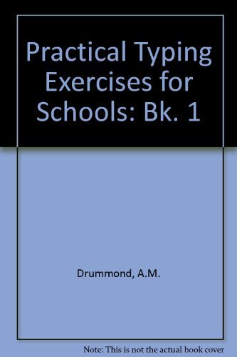 Buy Practical Typing Exercises, Book One: Bk. 1 (Practical Typing ...