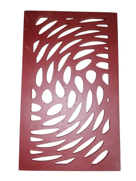 Wall Art MDF Jali for Wall Decoration14X8 inch 6 mm Partition Design ...