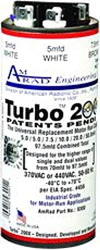 Amazon.com: MARS - Motors & Armatures 12300 Turbo 200X 5-97.5 mfd 370 ...