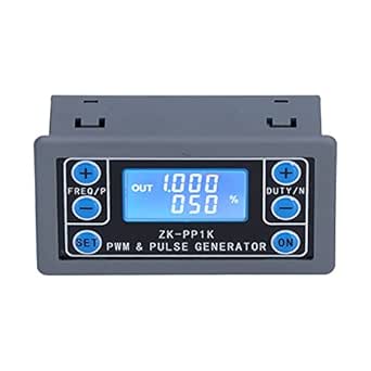 Eujgoov Adjustable Signal Generator PWM Pulse Frequency Generator 1Hz-150KHz Automatic Cycle PWM ...