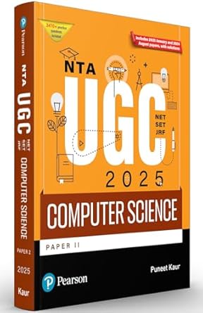 Buy Pearson NTA UGC NET, SET, JRF Paper 2 Computer Science (edition – 2025) | Includes January ...