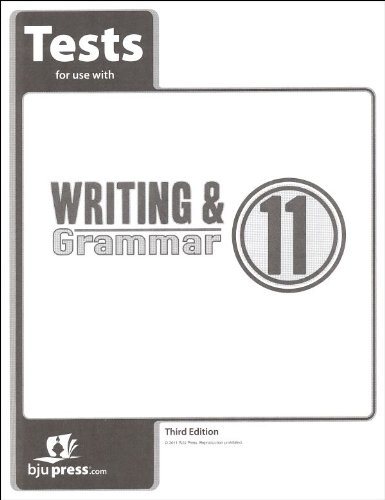 Writing and Grammar 11 Tests 3rd Edition: Edtn, 272237 3rd ...