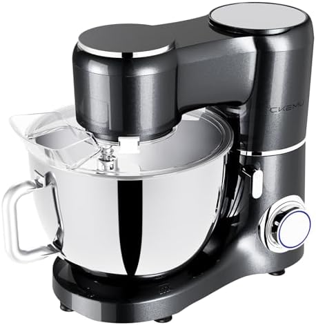 Amazon.com: CKEMU Stand Mixer, 9-Quart Stainless Steel Bowl, 660W ...