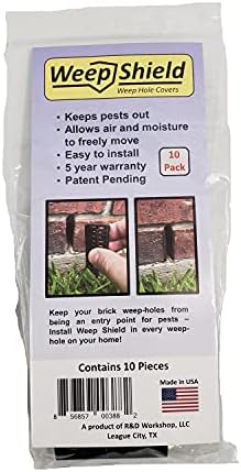 Rid-O-Mice - 2.75 Inch Stainless Steel Weep Hole Cover (25 Pieces ...