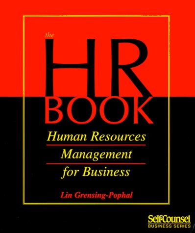 The HR Book: Human Resources Management for Business (Self-counsel ...