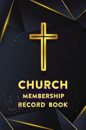 CHURCH Membership Record Book: with Address Book and Alphabetical Tabs ...