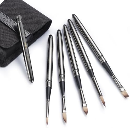 Amazon.com: Artify Travel Watercolor Brushes, Outdoor Paint Brushes ...
