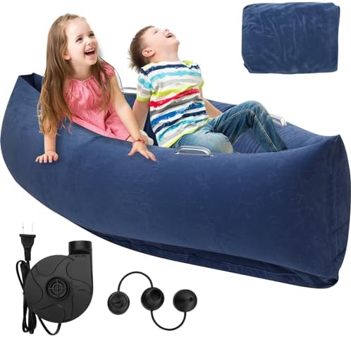 Amazon.com: Ted Kangaroo Sensory Chair for Kids — Inflatable Peapod for ...