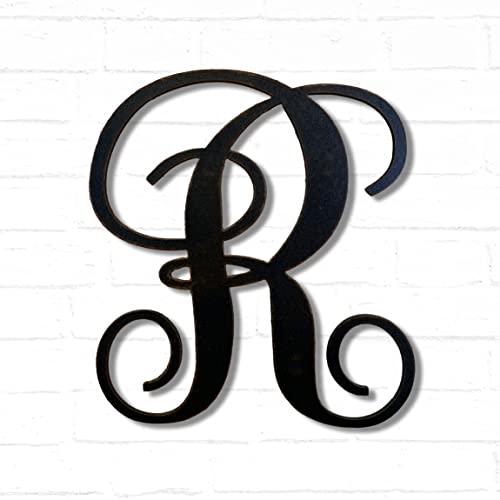 Amazon.com: Letter R - Metal Wall Art Home Decor - Handmade - Choose 12 ...