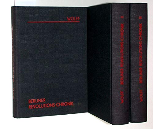 Amazon.com: Berliner Revolutions-Chronik (German Edition ...