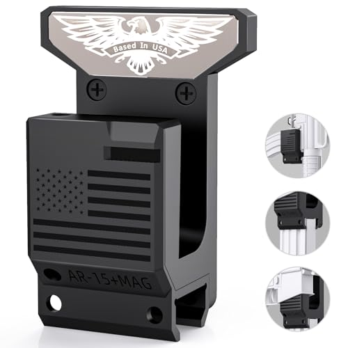 Snapklik.com : 2 In 1 Gun Wall Mount For 223/5.56 Rifle And Mags ...