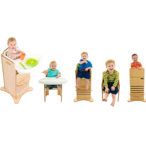 Buy Luca and Company Little Helper FunPod Highchair, Natural Online at ...
