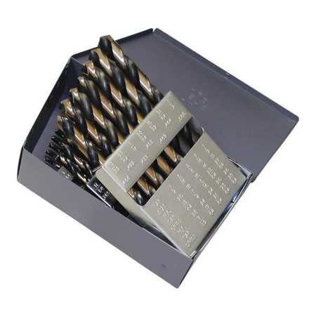Jobber Drill Bit Set, Black/Gold, 29 pcs. - Amazon.com