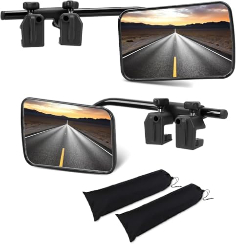 Amazon.com: Clip on Towing Mirror Extensions, Side Mirror Extenders for ...
