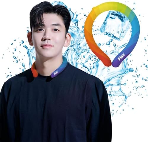 Amazon.com: KN FLAX Portable Ice Ring Neck Cooler Personal Cooling Tube ...