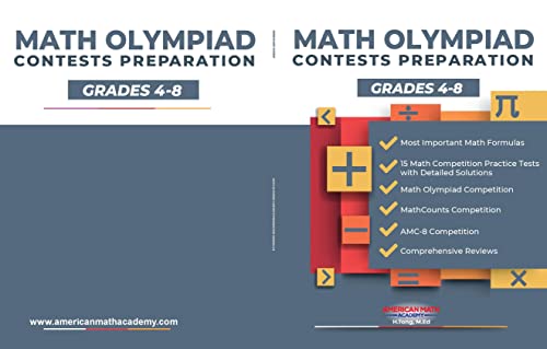MATH OLYMPIAD CONTESTS PREPARATION GRADES 4-8: AMC-8, MATHCOUNTS ...