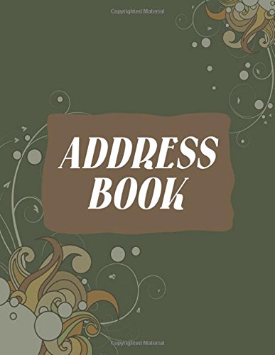 Address Book: Big Print Extra Large Birthdays & Address Book for ...