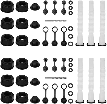 Hoypeyfiy 50 Pieces/Set Flexible Gas Can Spout Pour Nozzle with ...