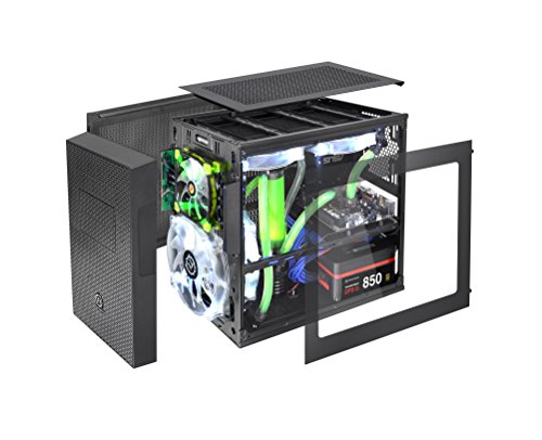 Thermaltake Core X1 Mini ITX Stackable Tt LCS Certified Cube Computer ...