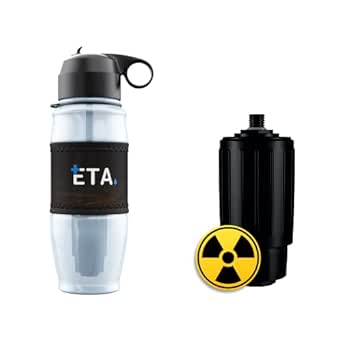 ETA Alkaline Water Filter Bottle - BPA Free, 28 Fluid Ounces, Advanced ...