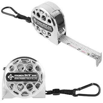 Stainless Steel Retractable Measuring Tape 16 FT Tape Measure Double ...