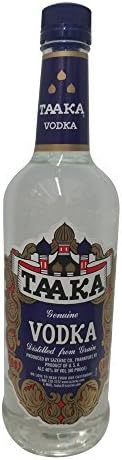 Amazon.com: Taaka Vodka 80 Proof, 750 mL : Grocery & Gourmet Food