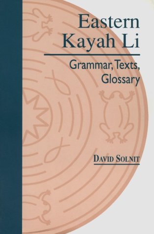 Amazon.com: Eastern Kayah Li: Grammar, Texts, Glossary: 9780824817435 ...