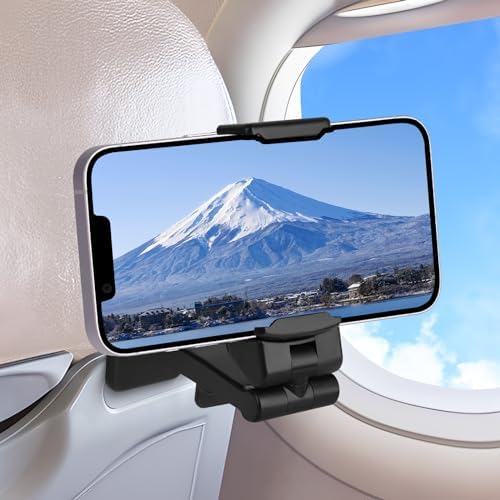 Ushine Airplane in Flight Phone Holder,Foldable 360°Rotating,Portable ...