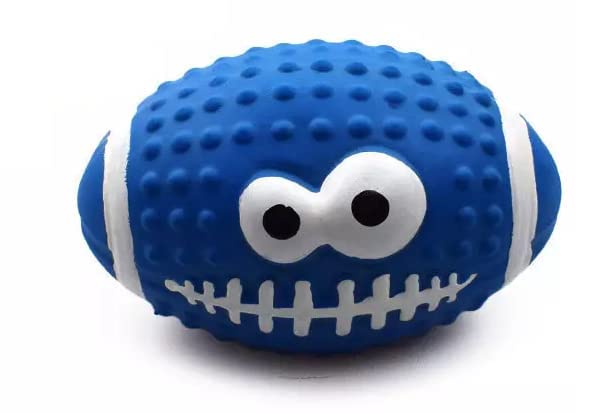 Buy Woofy Dog Rugby Ball Shape with face Ball Toy | Bite Resistant ...