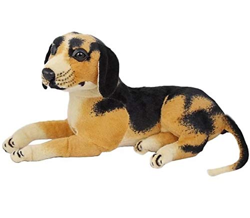 Buy VKNDS Brown and Black Sitting Stuffed Dog Premium Quality Soft Toys ...