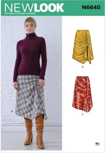 New Look Sewing Pattern 6053 - Misses' Skirts Sizes: A (8-10-12-14-16 ...
