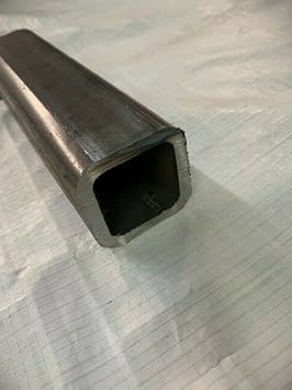 Amazon.com: Steel Square Tube 2" x 2" x 3" Long x 1/4" Wall (0.250 ...