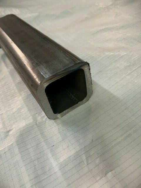 Amazon.com: Steel Square Tube 2" x 2" x 3" Long x 1/4" Wall (0.250 ...