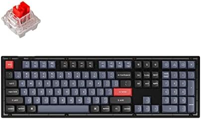 Keychron V6 Wired Custom Mechanical Keyboard Knob Version, QMK/VIA Full ...