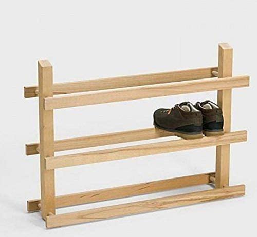 Earlywood Teak Wooden Shoe Stand Storage Organizer for Living Room And ...