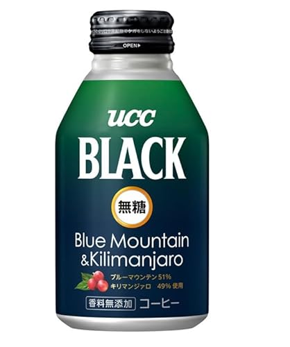 価格.com - UCC BLACK無糖 ブルーマウンテン&キリマンジァロ 275g×24本 缶 (缶コーヒー・コーヒー飲料) 価格比較