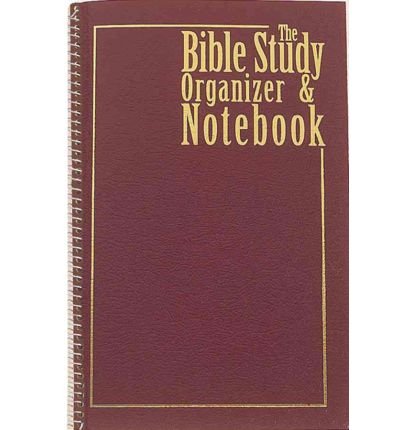 Bible Study Organizer & Notebook (Spiral bound) - Common: unknown ...