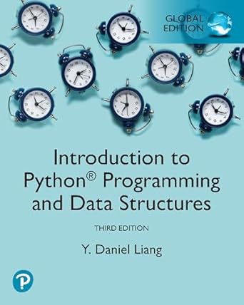 Introduction to Python Programming and Data Structures, Global Edition ...