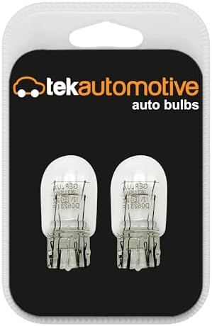 Tek Automotive 580 W21/5W Car Bulb, Brake Light Bulb, Daytime Running ...