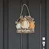 Amazon.com: AuldHome Design Farmhouse Fall Door Sign, Wooden Door ...