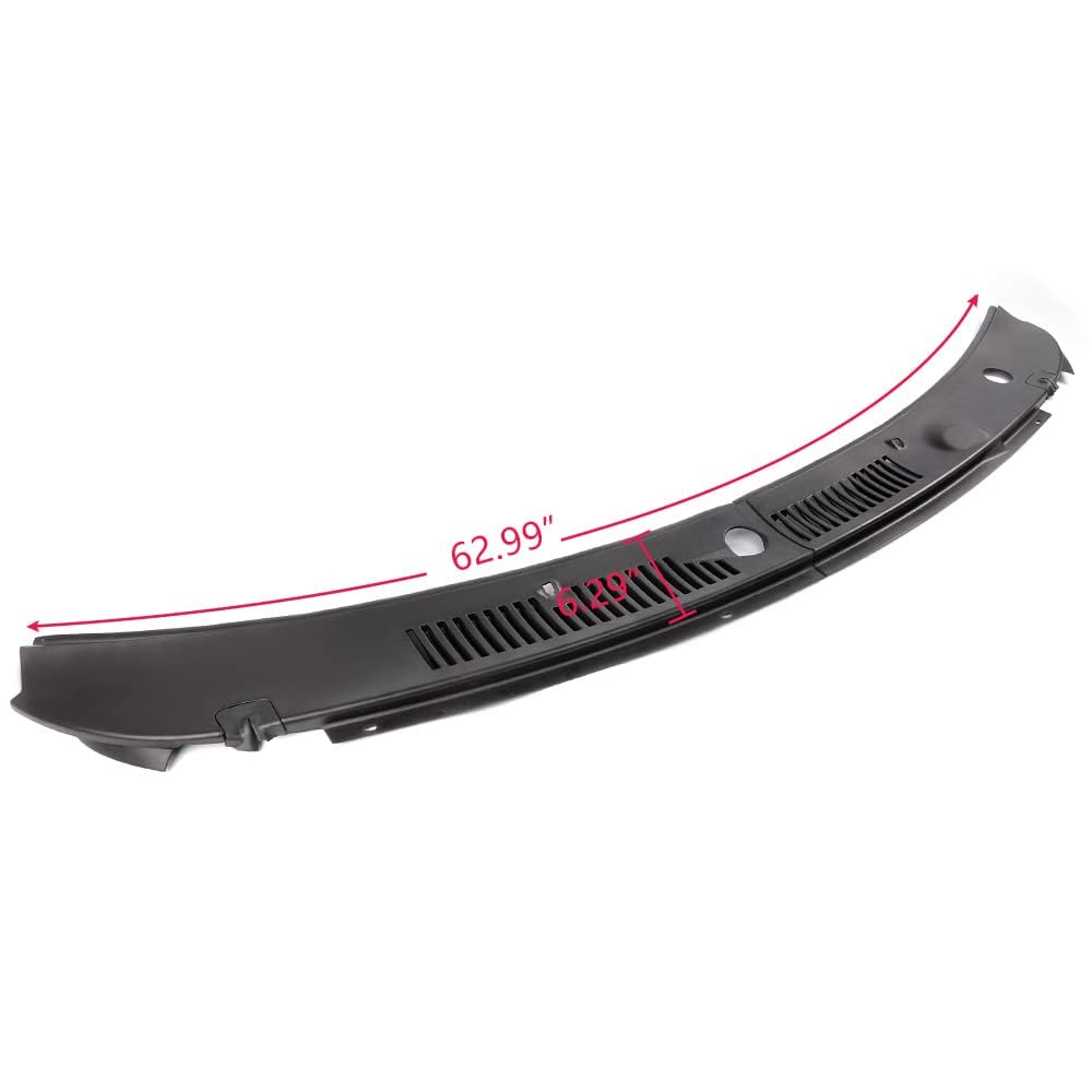 2000 Mustang Accessories KUAFU 2Pcs Windshield Wipe Cowl Vent Gille ...