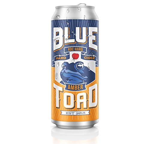 Amazon.com: Blue Toad Hard Cider 5.5%, Roc Hard Amber, 16 oz, 4 ct ...