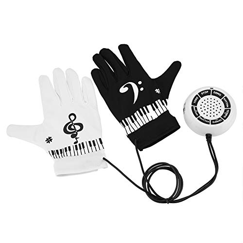 MAGT Piano Gloves, Electronic Hand Musical Fingertips Speaker Hand ...