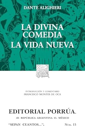 Amazon.com: La divina comedia (Sepan Cuantos # 015) (Spanish Edition ...