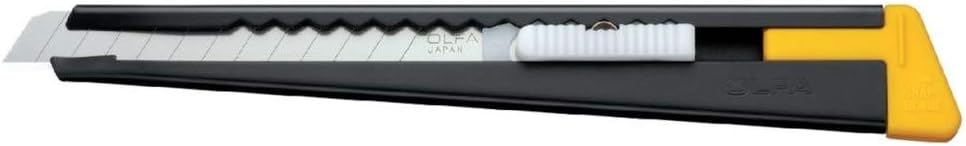 Olfa 180 Black Standard Duty Metal Handle Knife/cutter : Amazon.co.uk ...