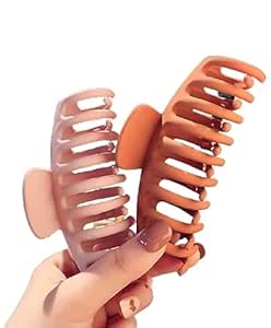 Hair Clutcher For womens And Girls Pack Of 2 : Amazon.in: Beauty