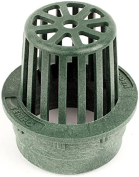 Amazon.com: Premium USA Made 3" Inch Green Outdoor Round Atrium Drain ...