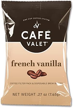 Amazon.com: Cafe Valet Single Serve Individually Wrapped Coffee Packs ...